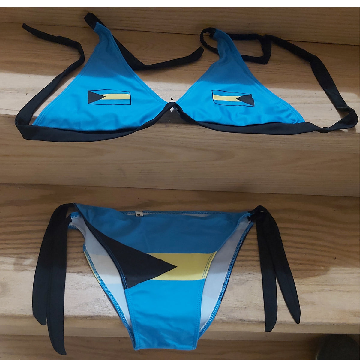Grenada flag two piece swimsuit/Caribbean swimwear pool party bikini ...
