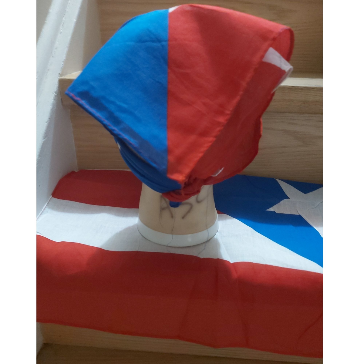 Puerto Rico flag bandana scarf handkerchief/Latino Head Band Gift ...