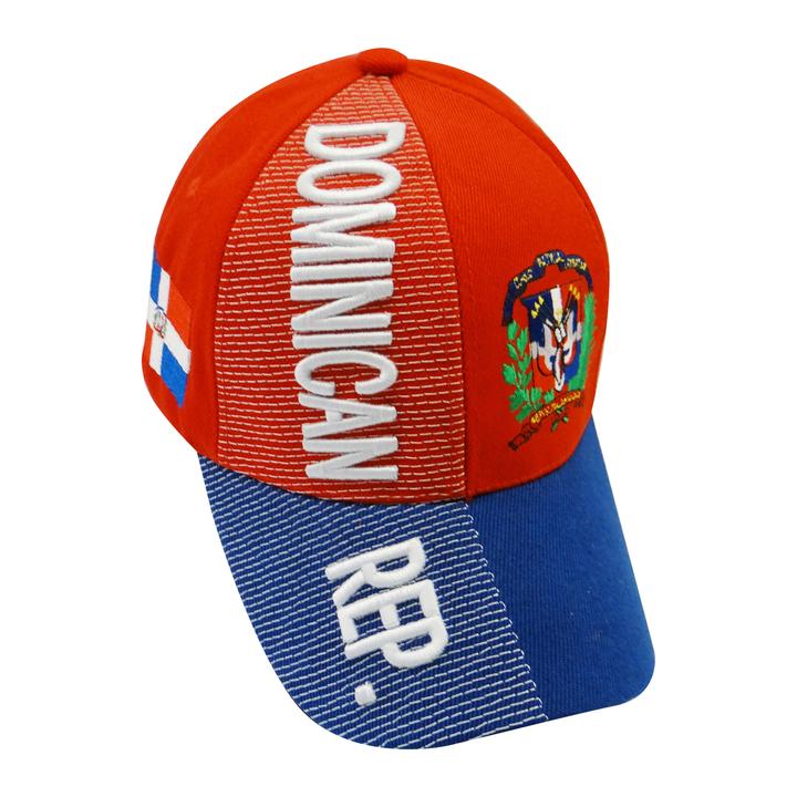 Haitian Cuban Dominican Republic Flag Embroidered Caps/Caribbean Pride ...