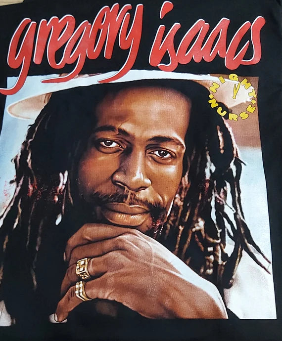 Gregory Issacs Retro Shirt/Rastafarian Clothing/Reggae Legend Souvenir ...