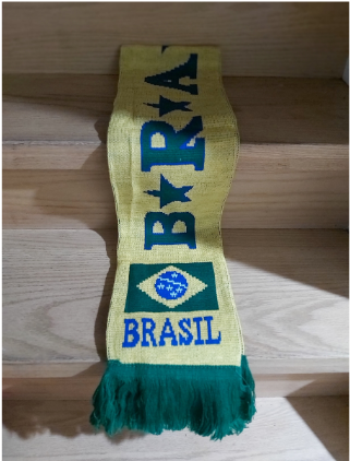 Brazil Knitted Scarf & Toque World Cup Soccer 2022 Winter Gear ...
