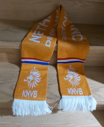 Netherlands Knitted Scarf & Cap World Cup Soccer 2022 Winter Gear ...