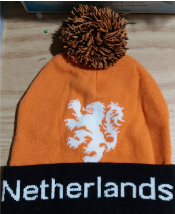 Netherlands Knitted Scarf & Cap World Cup Soccer 2022 Winter Gear ...